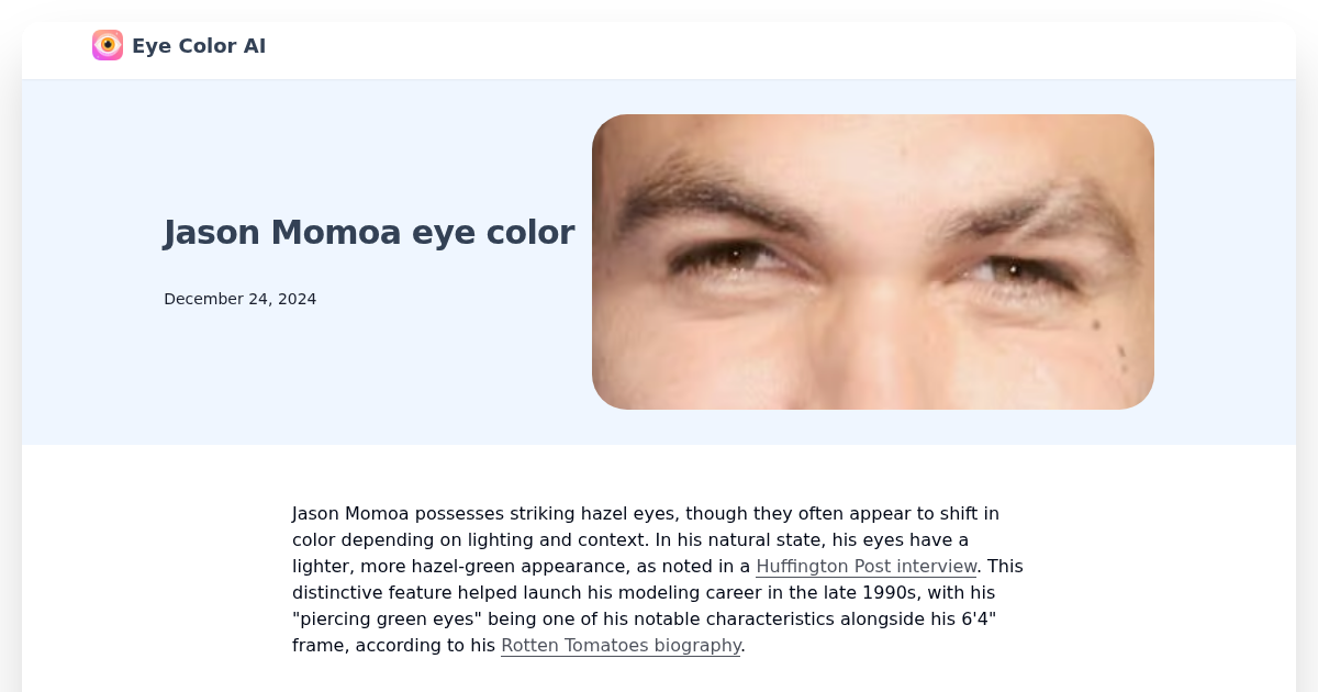 Jason Momoa eye color